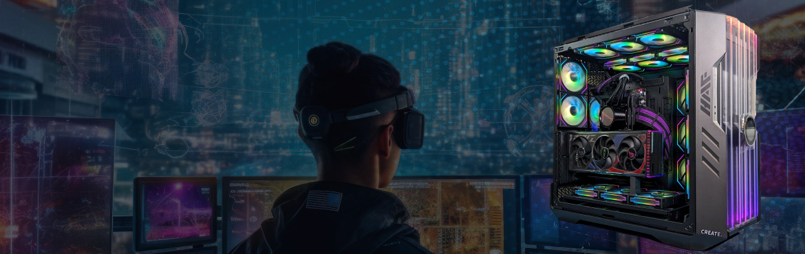 CREATE PCs | Custom PC Builder | We Love Gaming