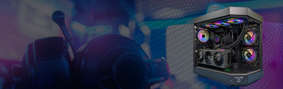 CREATE PCs | Custom PC Builder | We Love Gaming